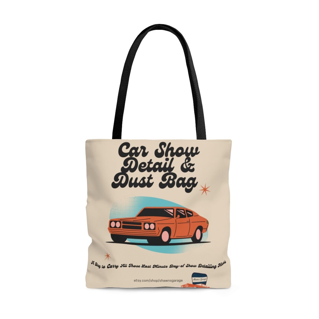 Car Show Tote Bag Classic Car Tote Bag Car Show Gear Car Show Bag Car ...