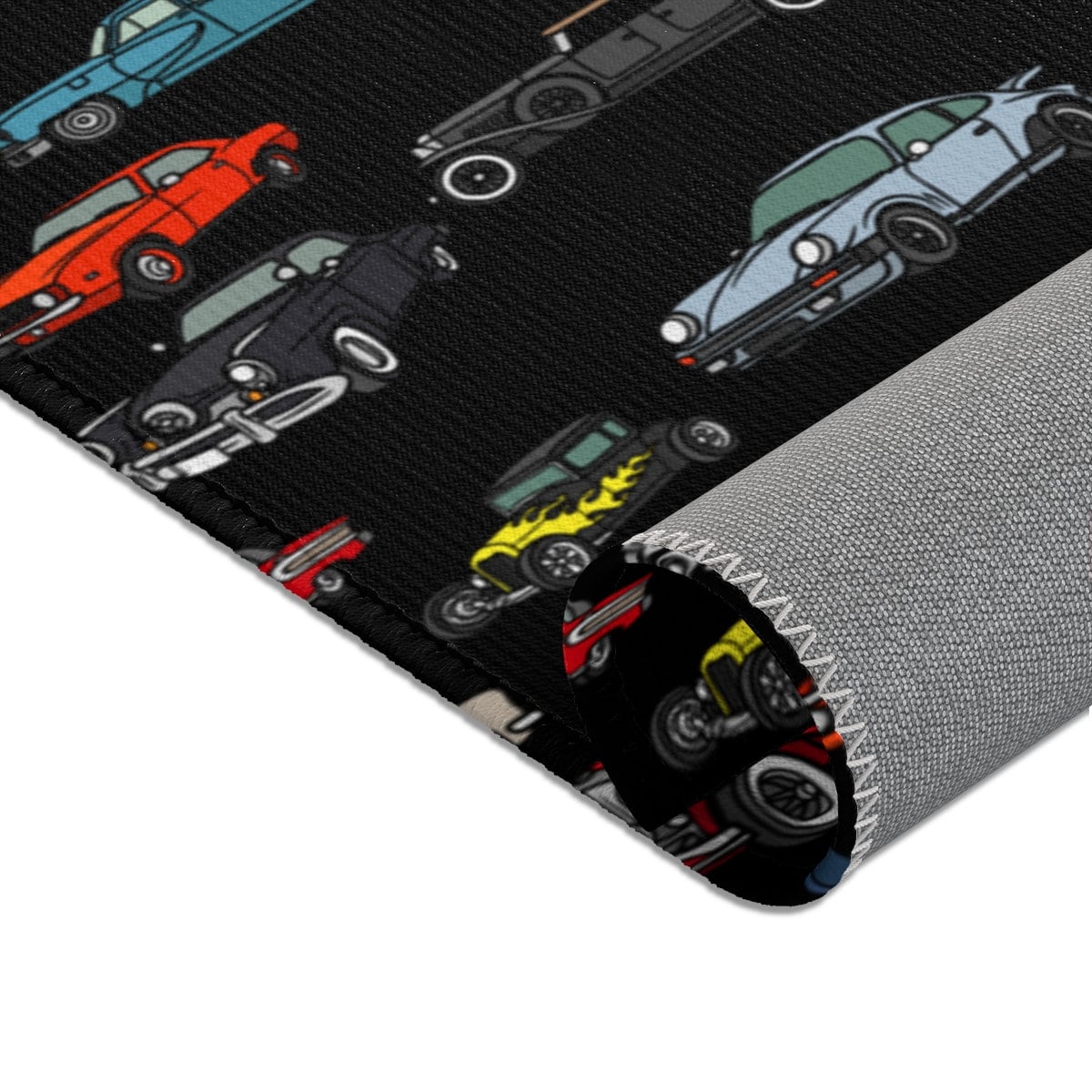 Car Area Rug Classic Car Home Decor Car Themed Home Decor - Etsy