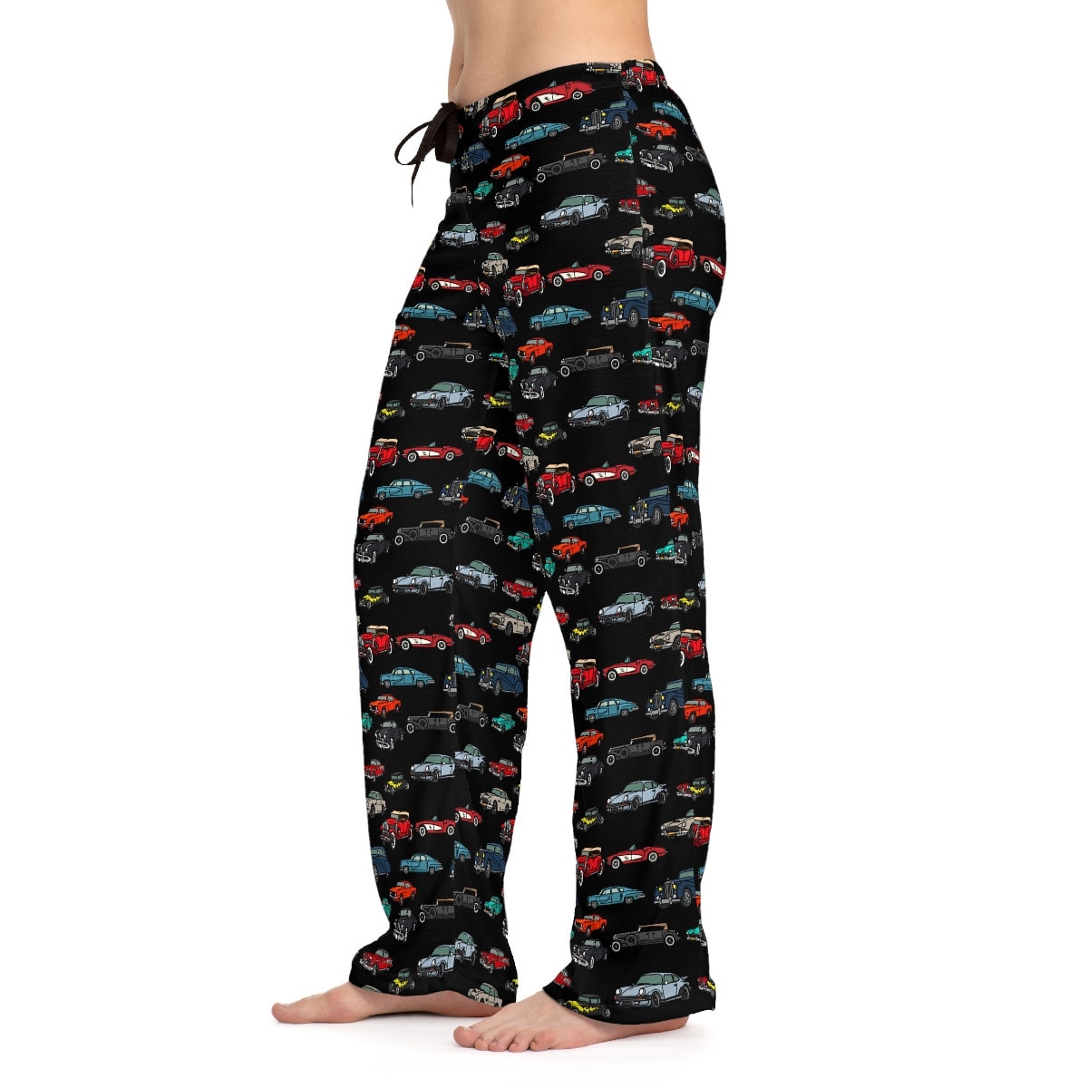 Women's Pajama Pants Car Pajama Pants Car Pattern Clothing Women's PJ ...