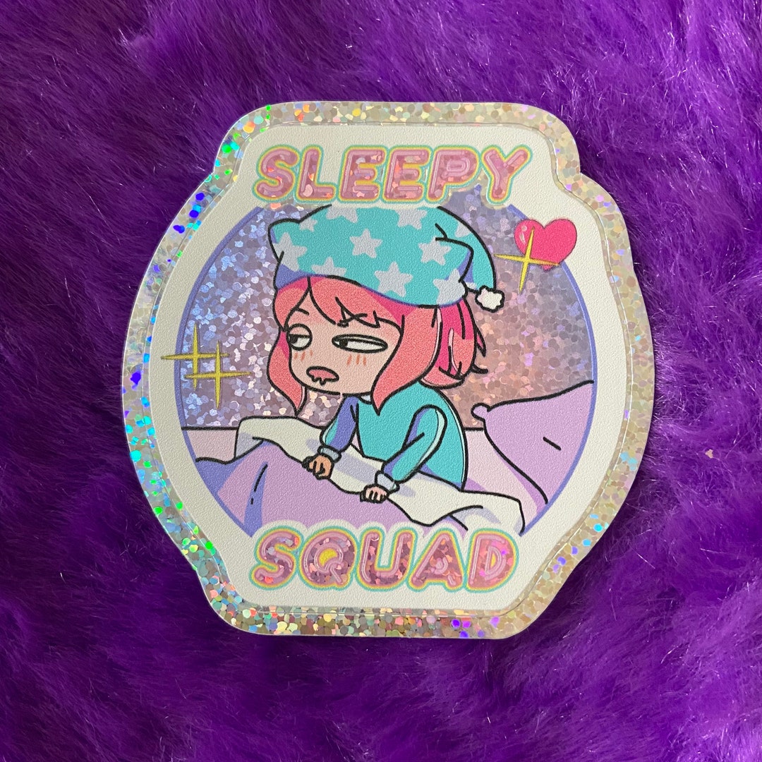 Sleepy Telepathic Holo Anime Decal, Anime Car Sticker, Spy Family ...