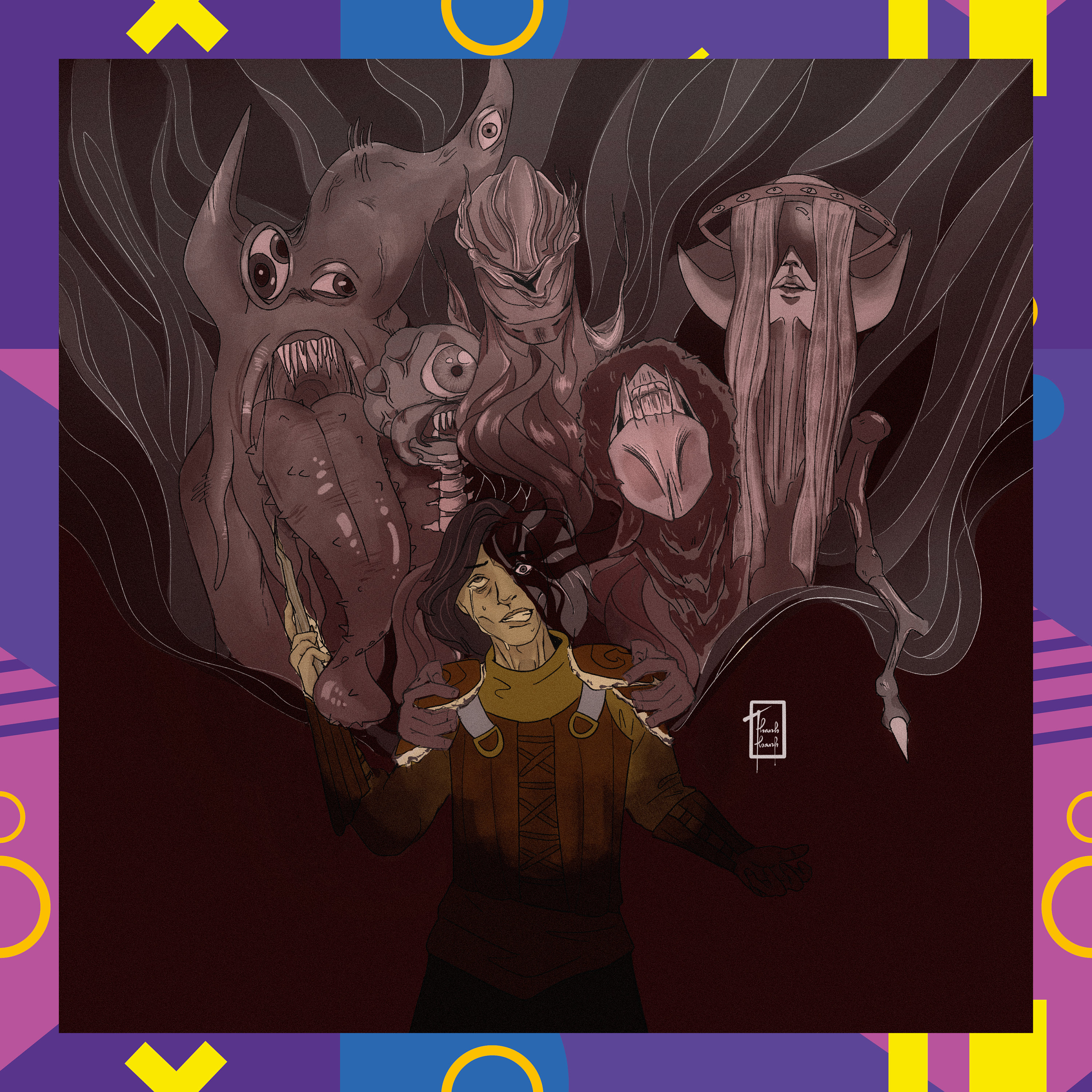 Misfits and Magic 8x8 Dimension 20 Art Print Evan - Etsy