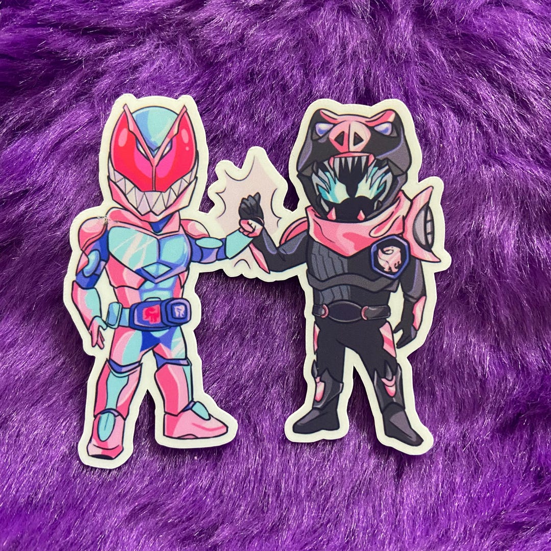 Kamen Rider Revice | 3" Sticker, Tokusatsu Gift, Kamen Rider Sticker ...