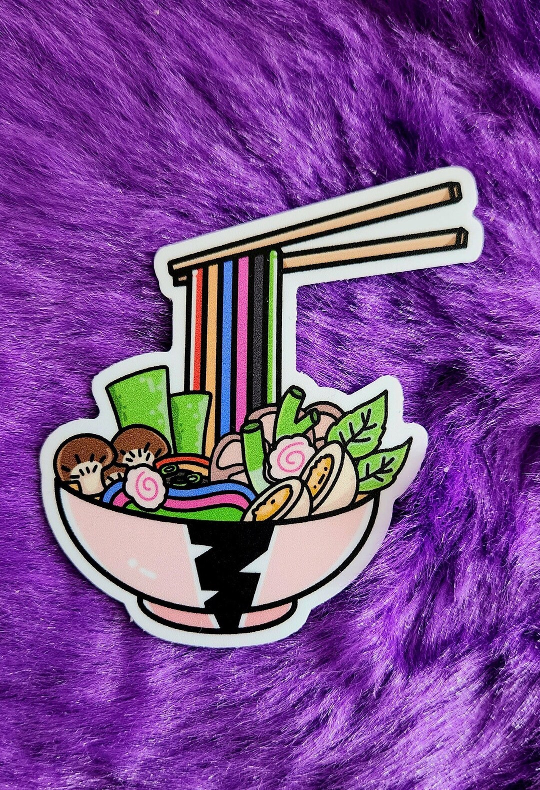 It's Ramen Time Matte Sticker | Power Rangers Inspired, Dino Fury ...