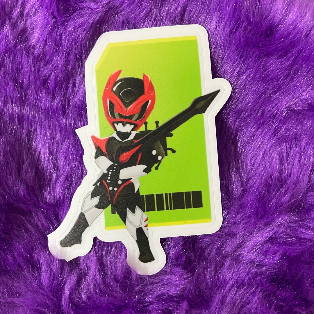 Psycho Rangers | Power Rangers in Space | 3" Matte Stickers | Vinyl ...