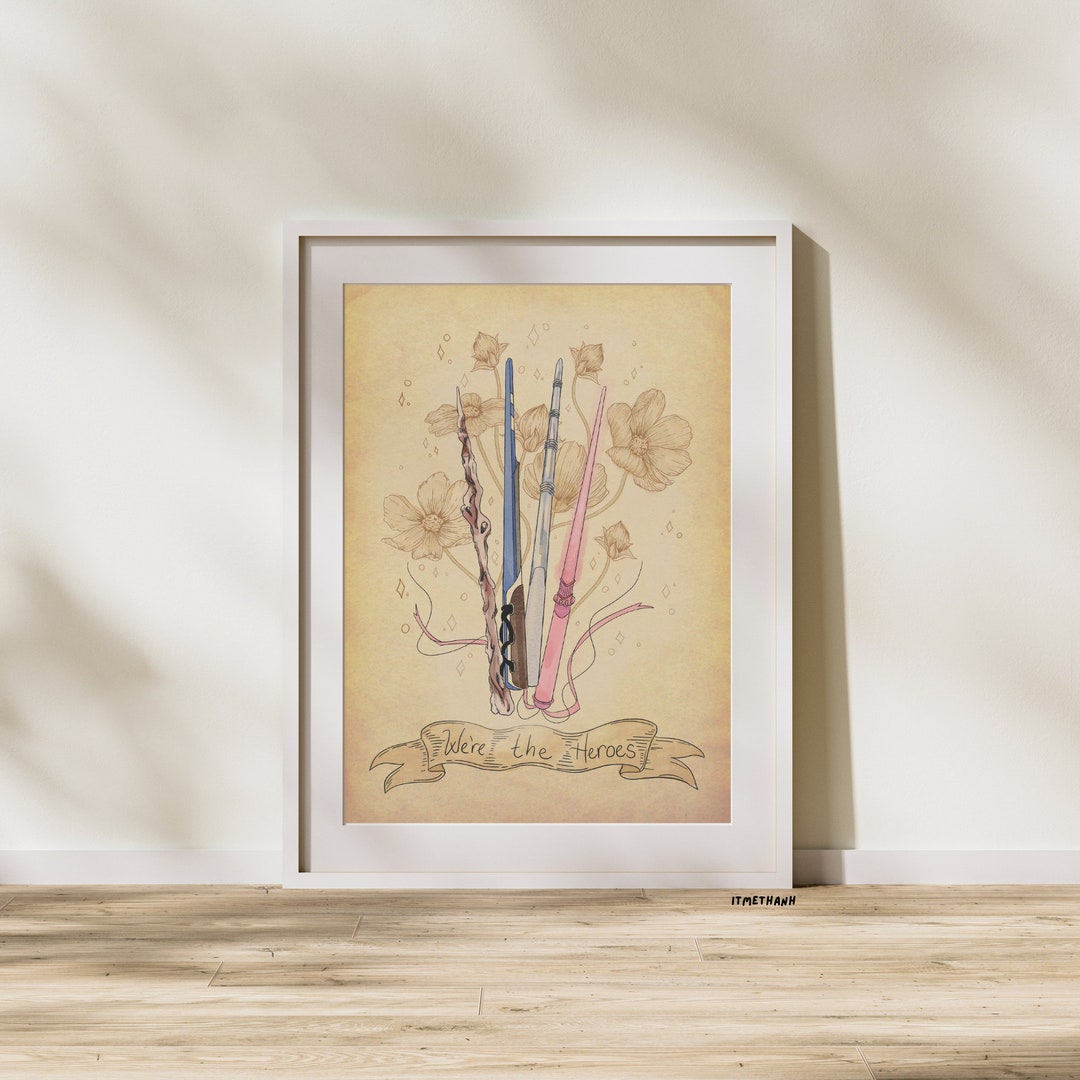 Misfits and Magic, Dimension 20 Art Print, Role Playing Game Print, DND ...