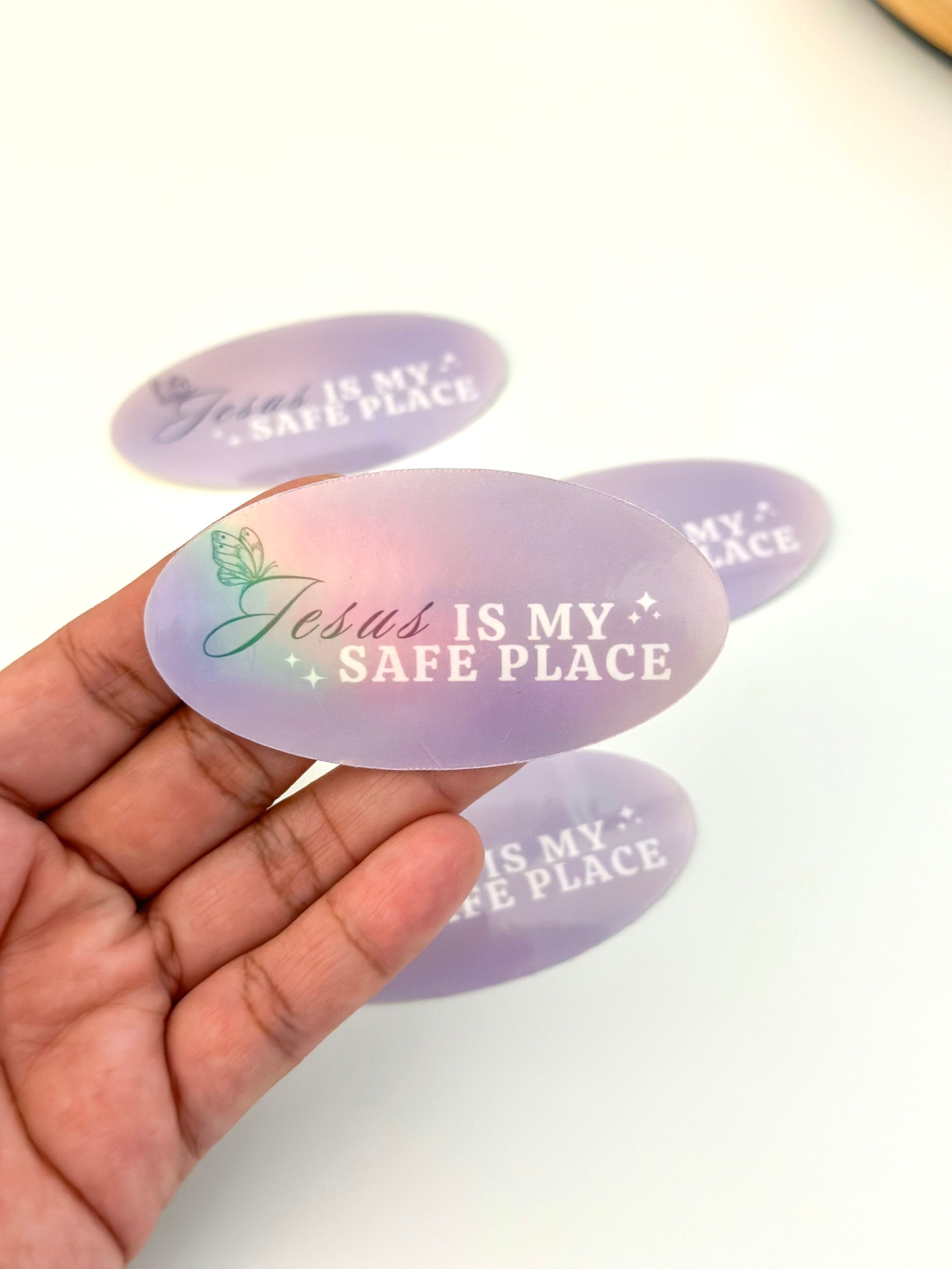 Jesus is My Safe Place Sticker Jesus Stickers for Laptop - Etsy