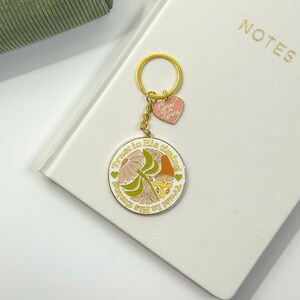 Trust in His Timing Key Chain, Trendy Christian Gift, Christian Girl ...