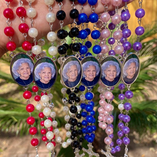 Custom Rosary Necklaces - Etsy