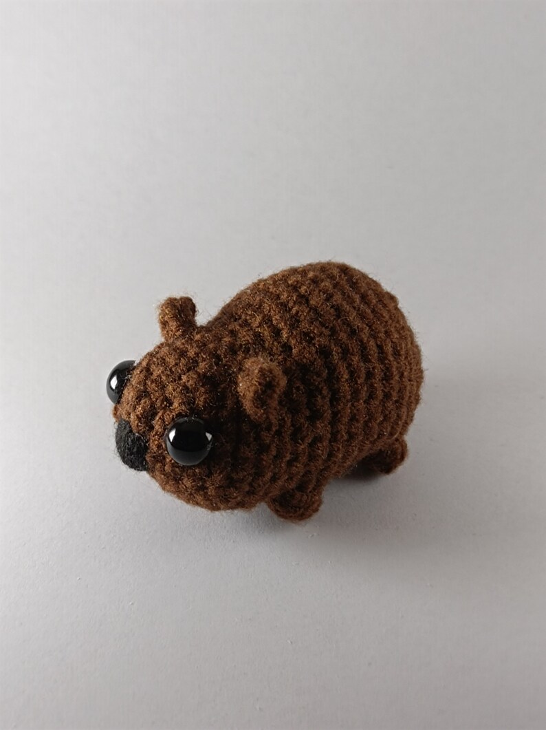 Handmade Wombat Amigurumi Crochet Native Australian Animal Fun Cute ...
