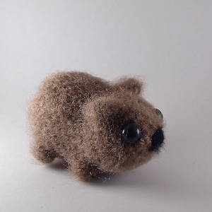 Handmade Wombat Amigurumi Crochet Native Australian Animal Fun Cute ...