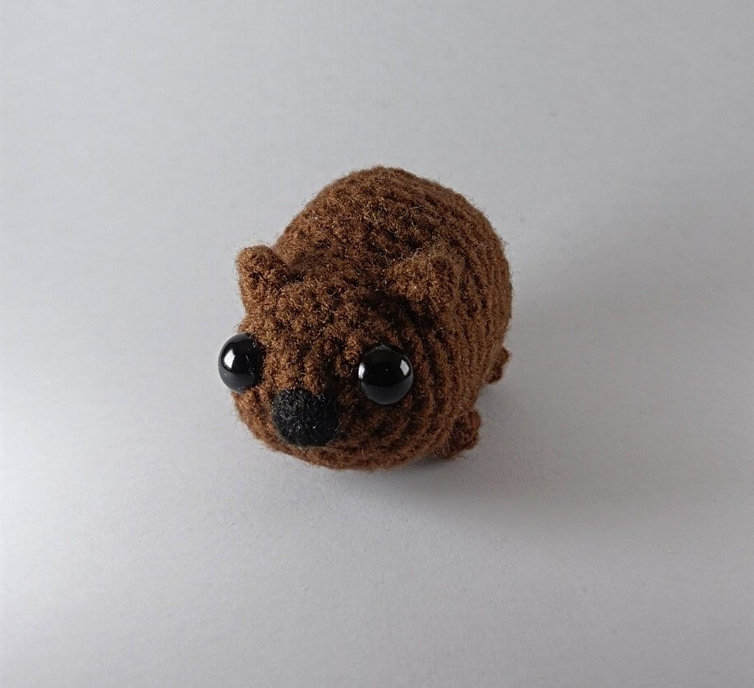 Handmade Wombat Amigurumi Crochet Native Australian Animal Fun Cute ...