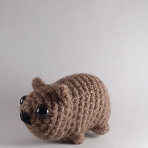 Handmade Wombat Amigurumi Crochet Native Australian Animal Fun Cute ...