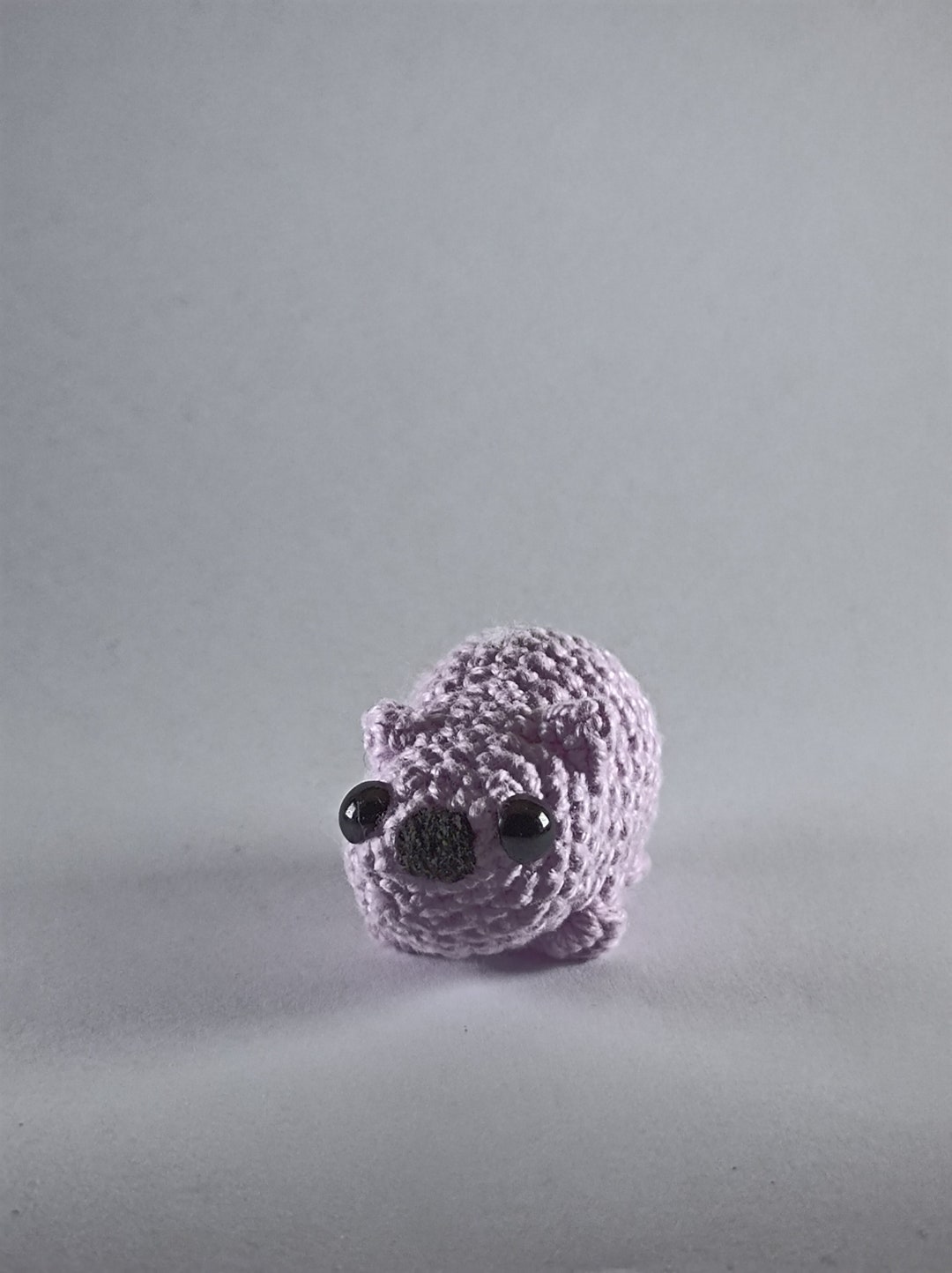 Handmade Mini Wombat Amigurumi Crochet Native Australian Animal Fun ...