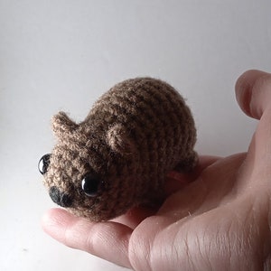 Handmade Wombat Amigurumi Crochet Native Australian Animal Fun Cute ...