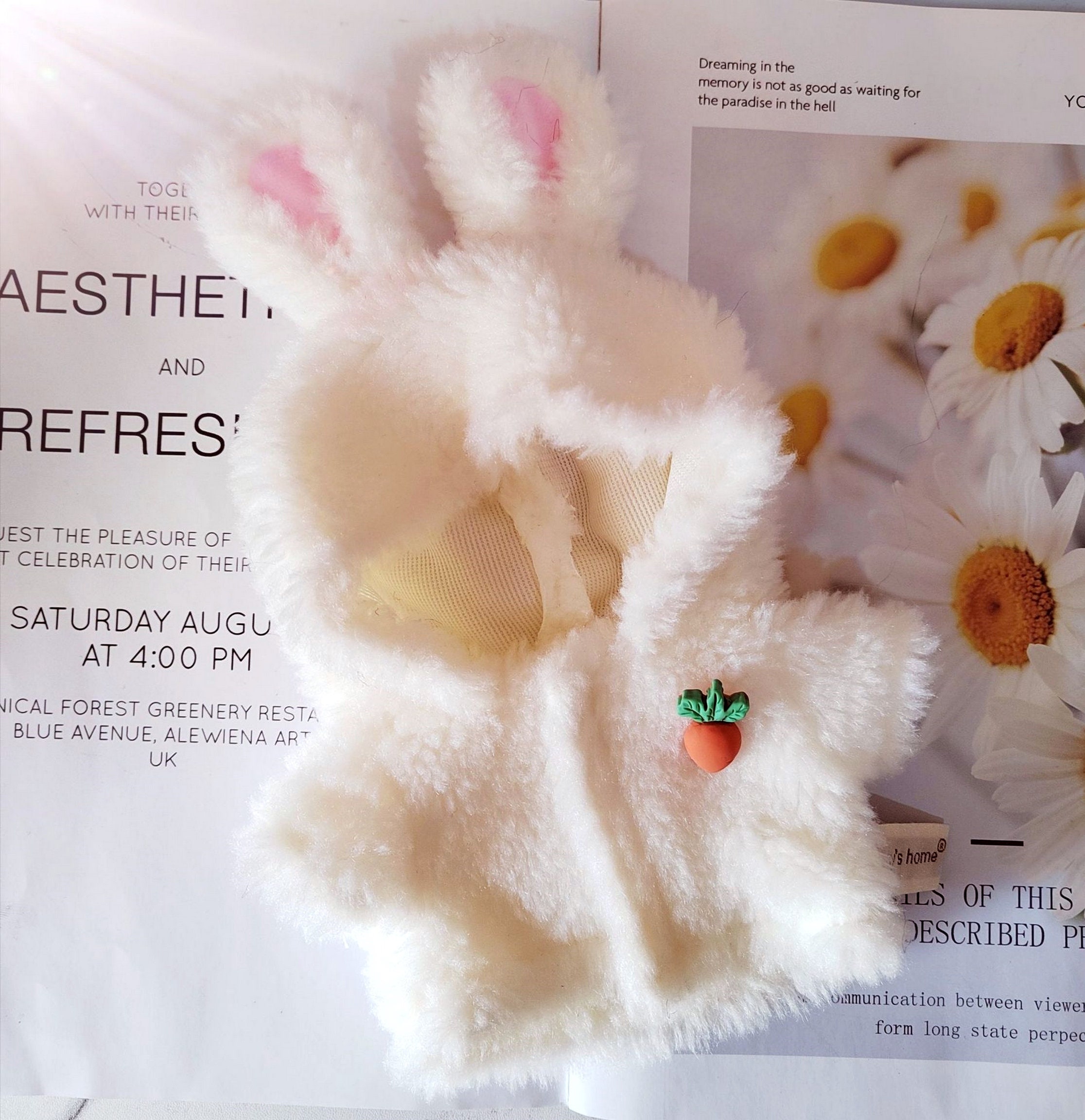 Handmade 20cm Plush Doll Cute Rabbit Clothes - Etsy