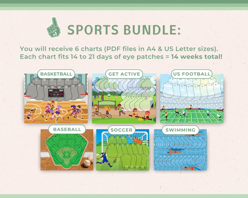 Eye Patch Reward Chart Kids Lazy Eye Patch BUNDLE 6-pack Strabismus ...