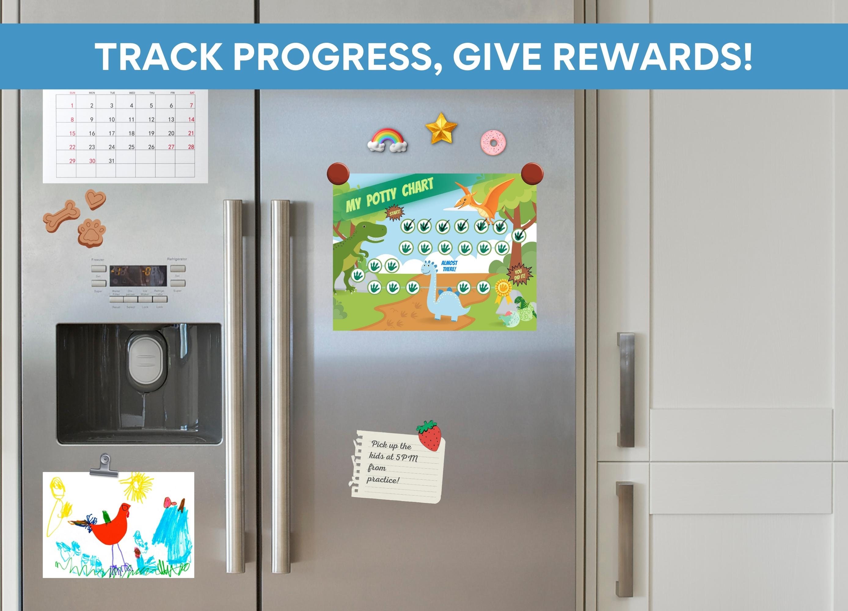 Potty Training Reward Chart Printable Potty Chart Potty Training ...