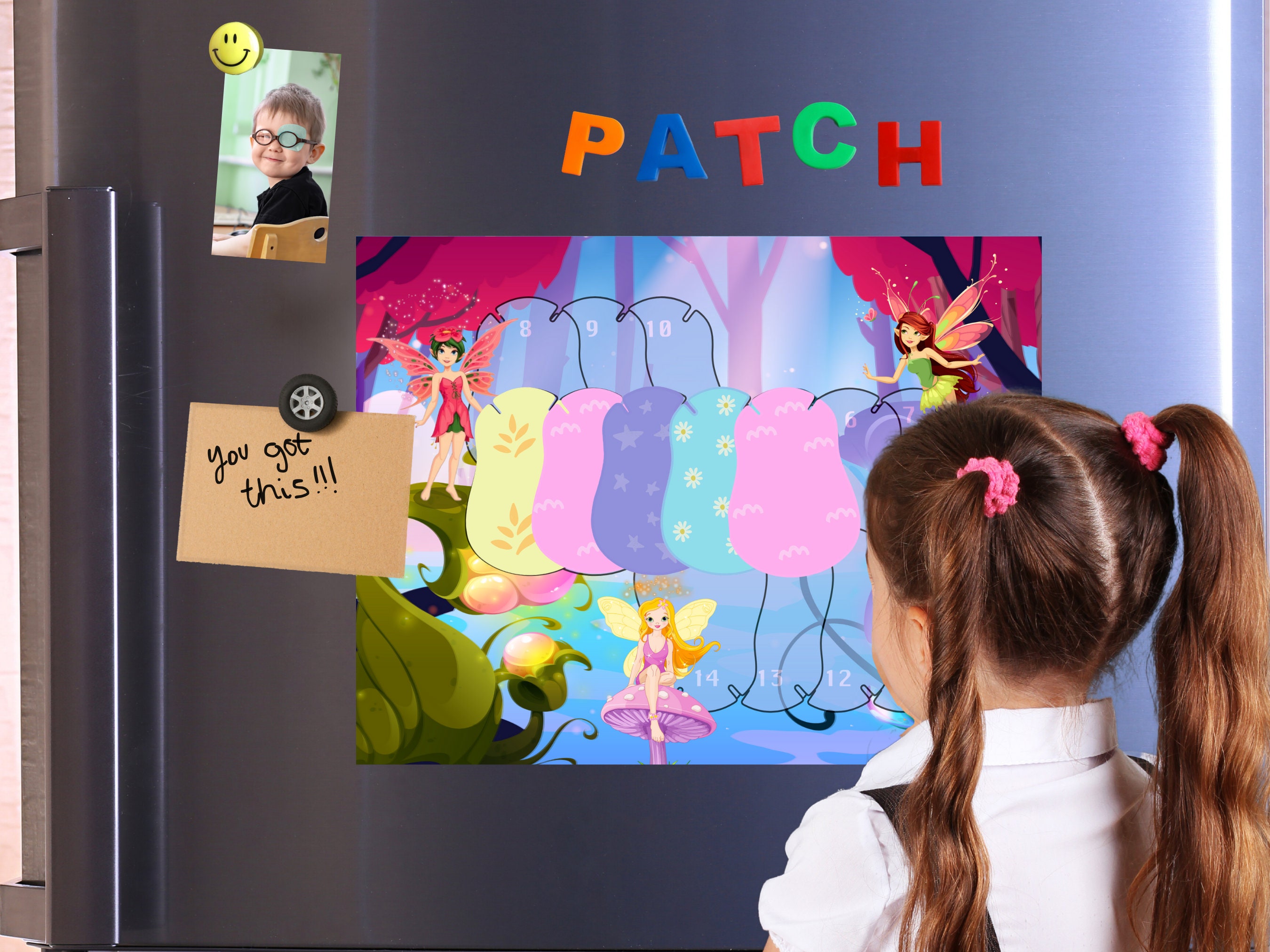 Eye Patch Reward Chart Eye Patch Chart Amblyopia Eye Patch Poster Kids ...