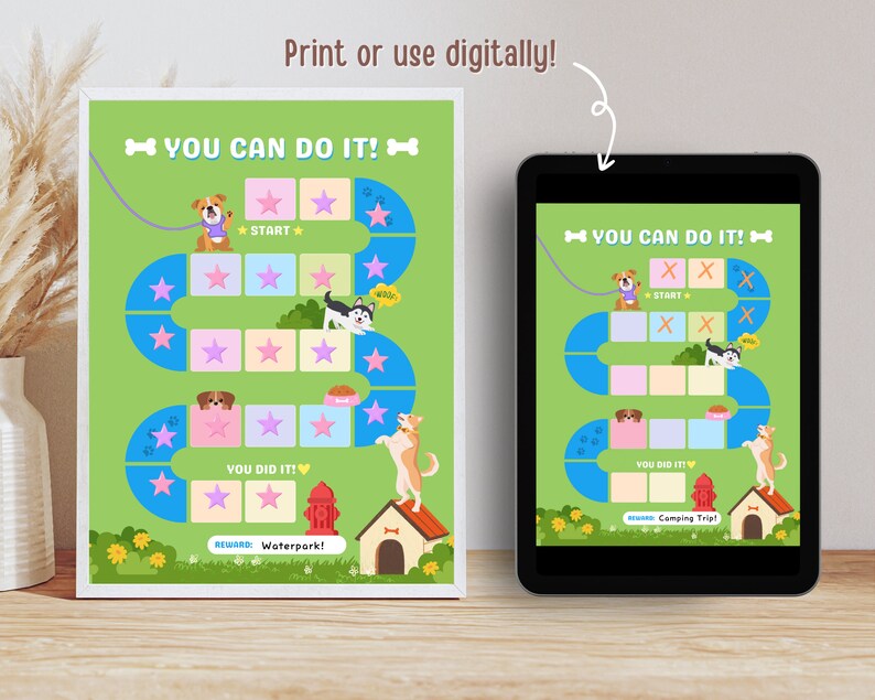 Reward Chart for Kids Editable Behavior Chart Printable Sticker Chart ...