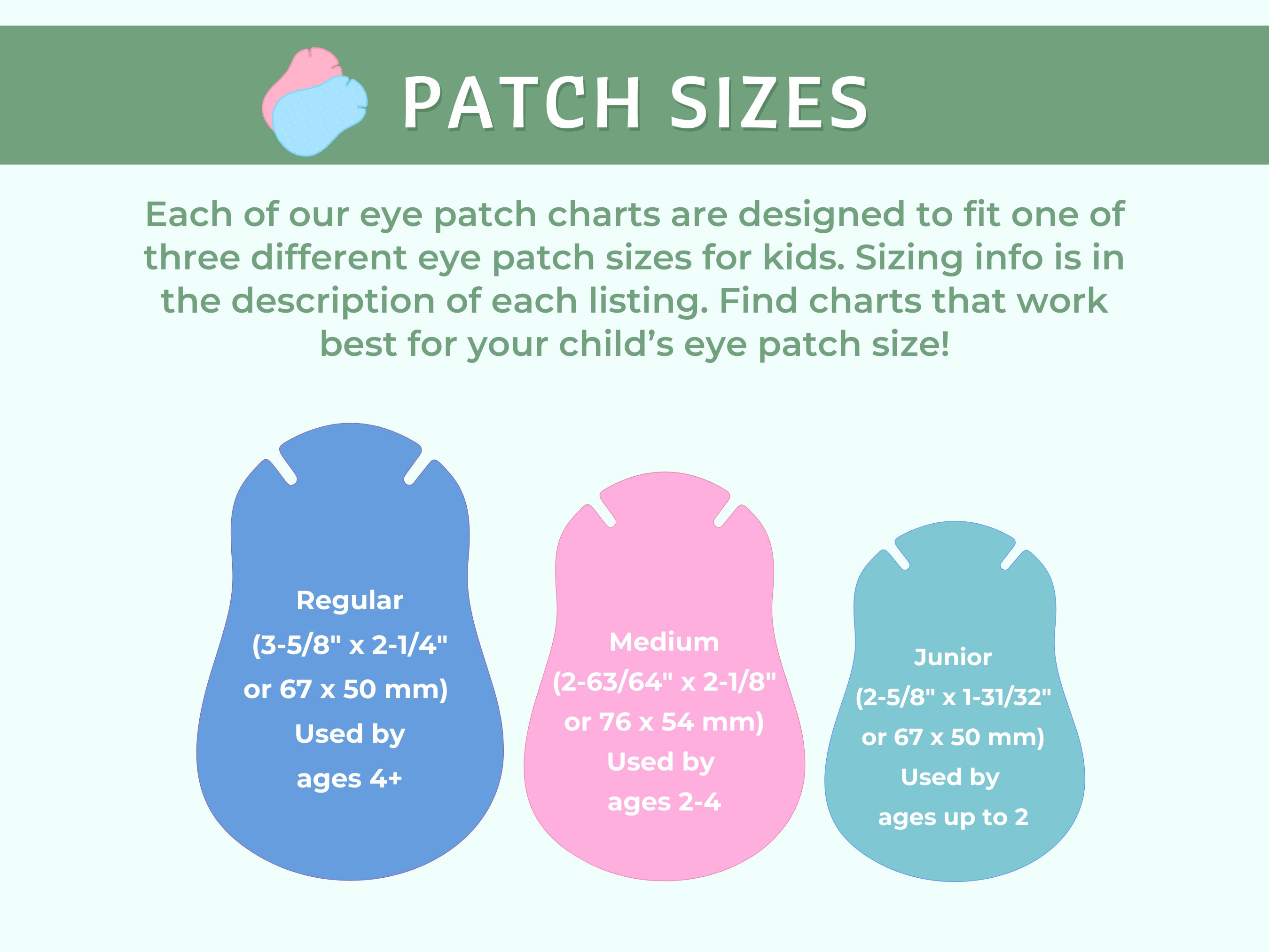 Eye Patch Reward Chart Eyepatch Chart Amblyopia Lazy Eye Treatment Kids ...