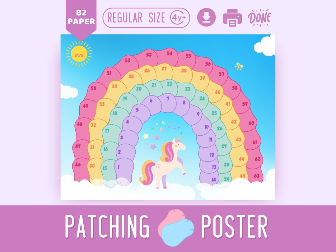 Eye Patch Chart Eye Patch Reward Chart for Kids Lazy Eye - Etsy