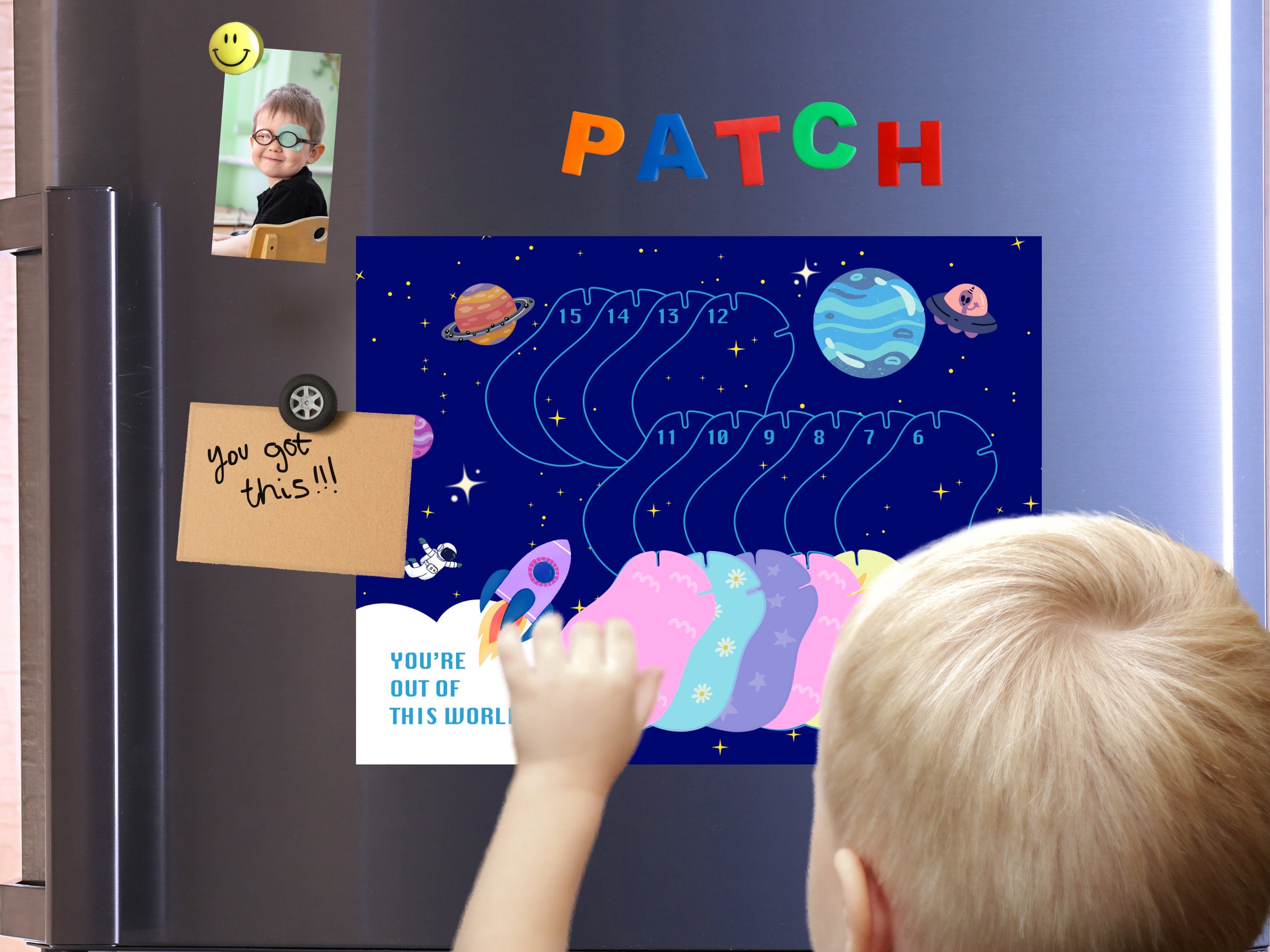 Eye Patch Reward Chart Eye Patch Chart Amblyopia Eye Patch Poster Kids ...