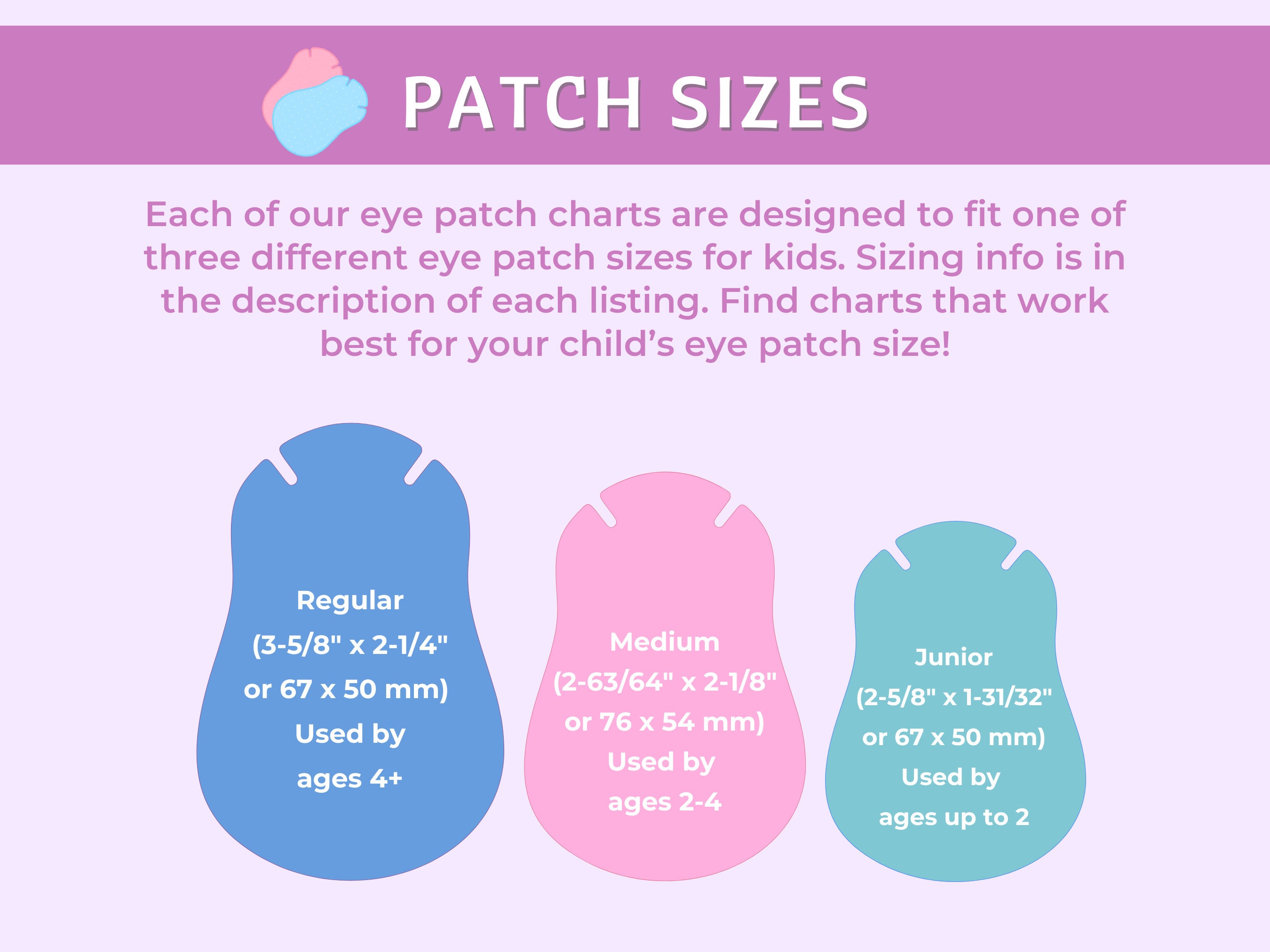 Eye Patch Amblyopia Reward Chart Kids Lazy Eye Patch Strabismus ...