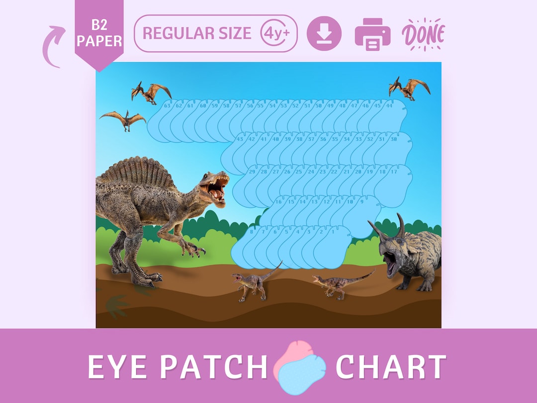 Eye Patch Amblyopia Reward Chart Kids Lazy Eye Patch Strabismus ...