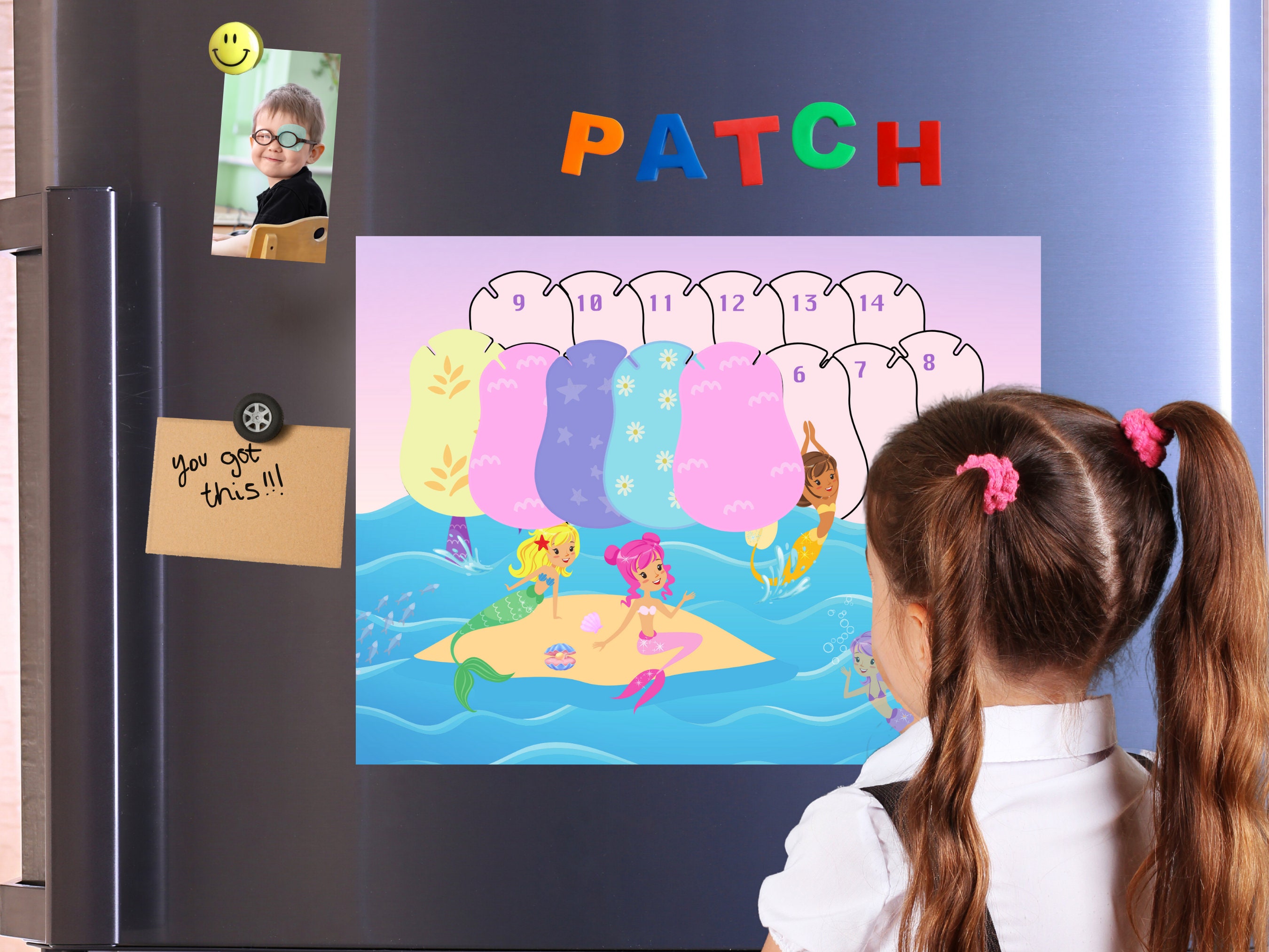 Eye Patch Reward Chart Eye Patch Chart Amblyopia Eye Patch Poster Kids ...