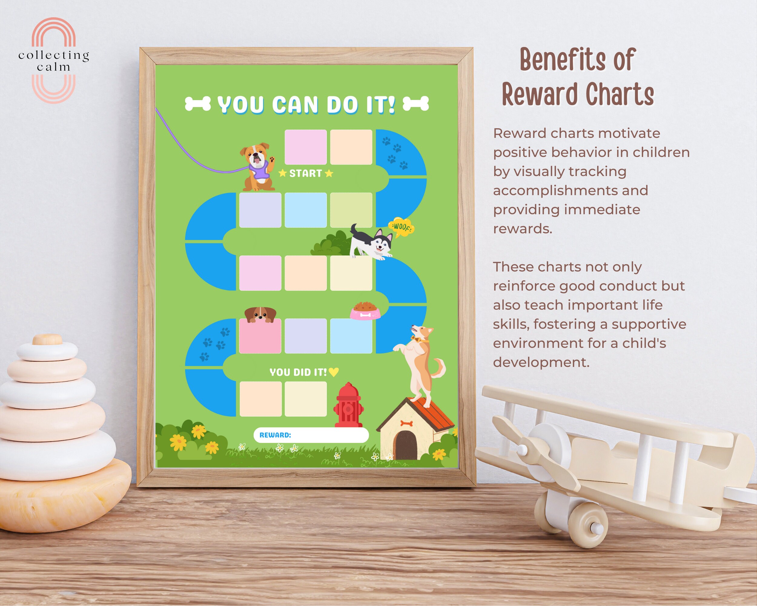 Reward Chart for Kids Editable Behavior Chart Printable Sticker Chart ...
