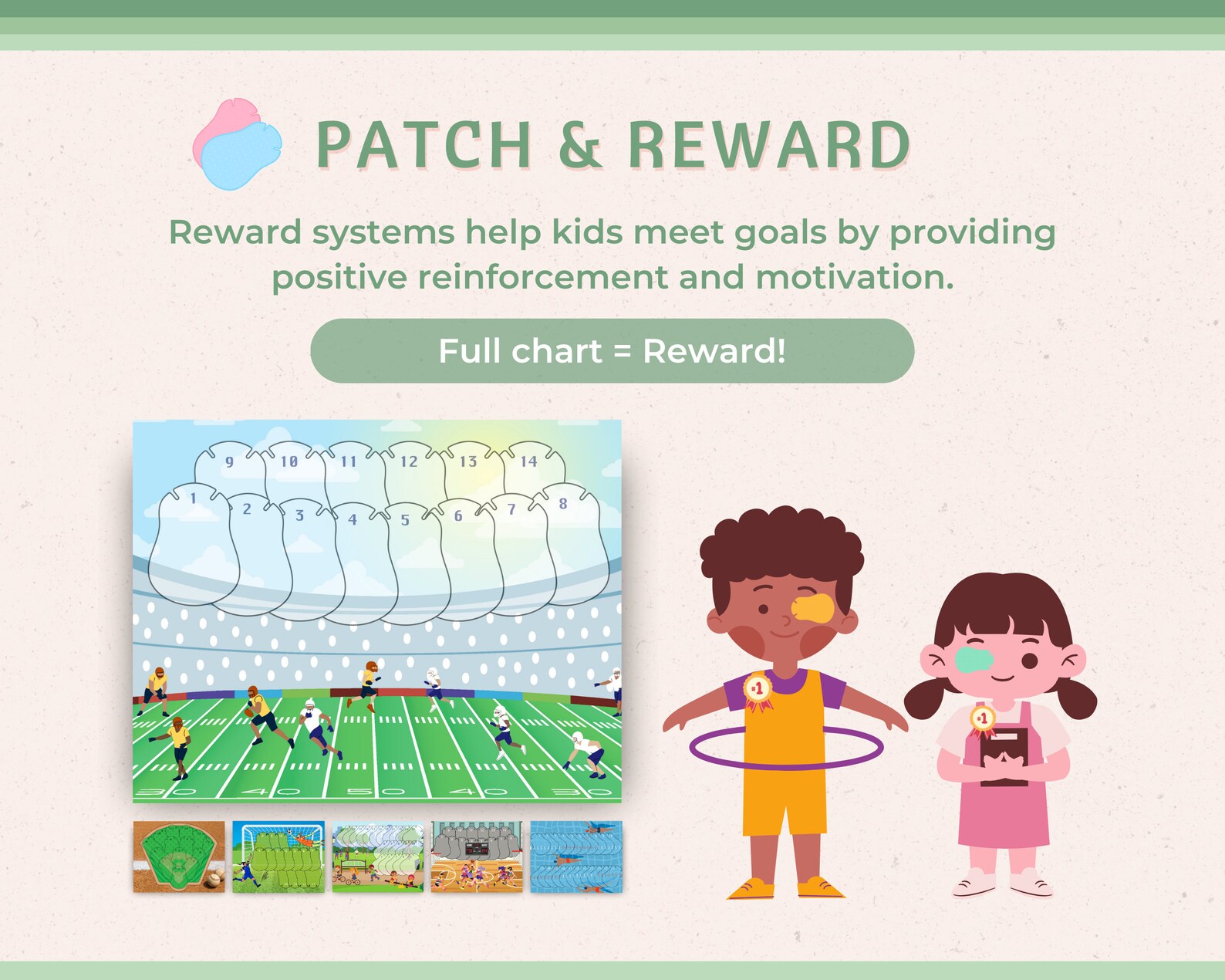 Eye Patch Reward Chart Kids Lazy Eye Patch BUNDLE 6-pack Strabismus ...