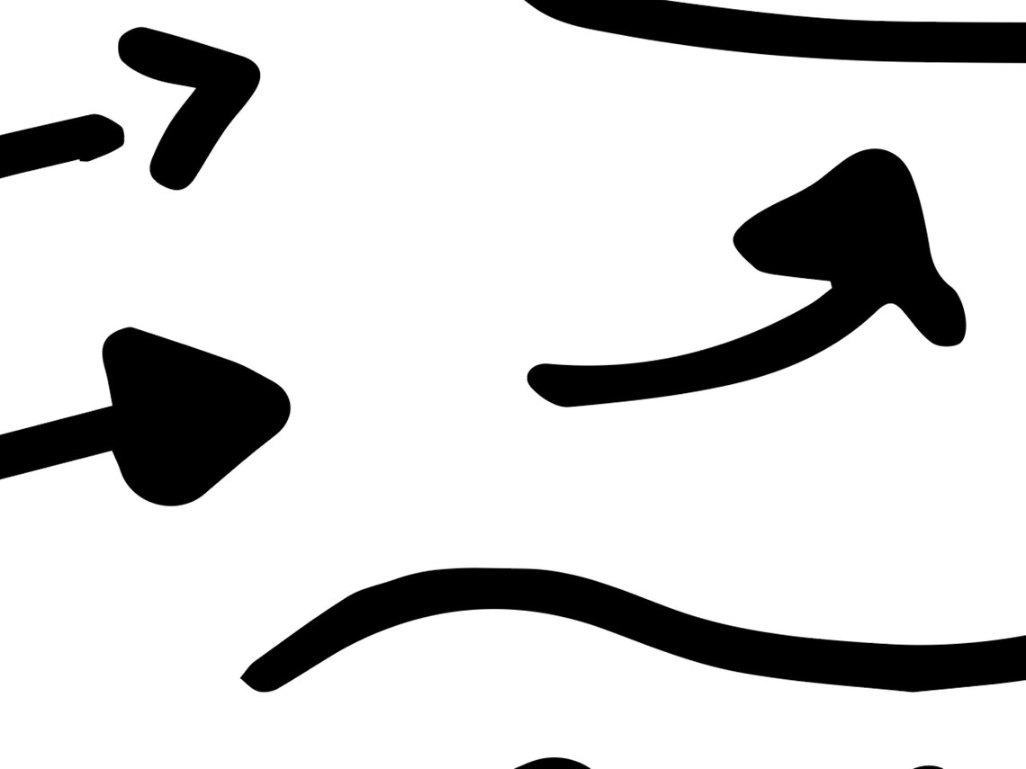 152 Hand-drawn Sharpie Vector Arrows, Lines, Circles, Underlines, and ...