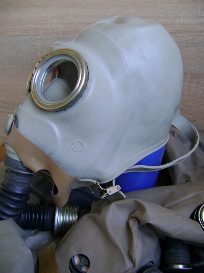 Gas Mask IP 5 Russian Military Rebreather Gray Soviet Gas Mask - Etsy