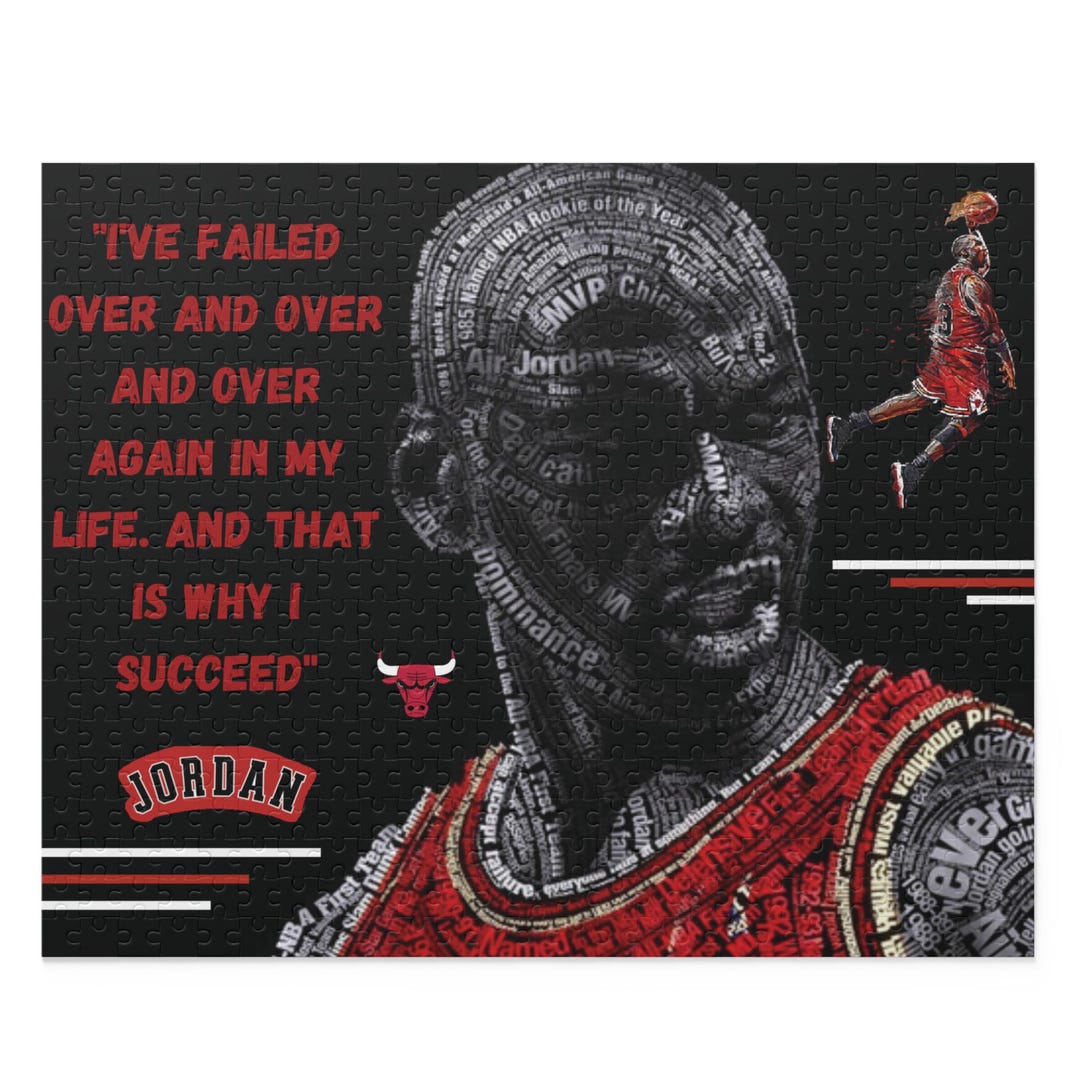 Michael Jordan Puzzle (120, 252, 500-piece) - Etsy