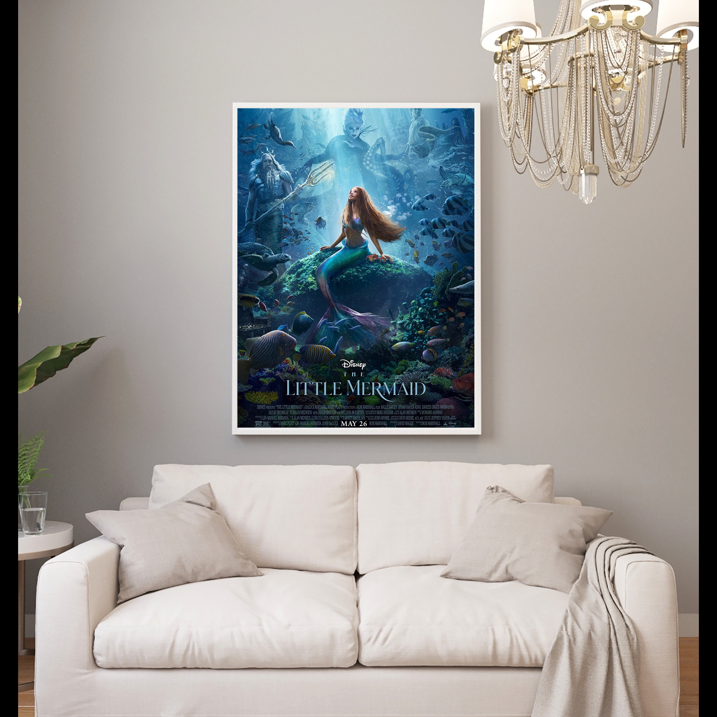 The Little Mermaid Movie Poster I Digital Download I Little Mermaid ...