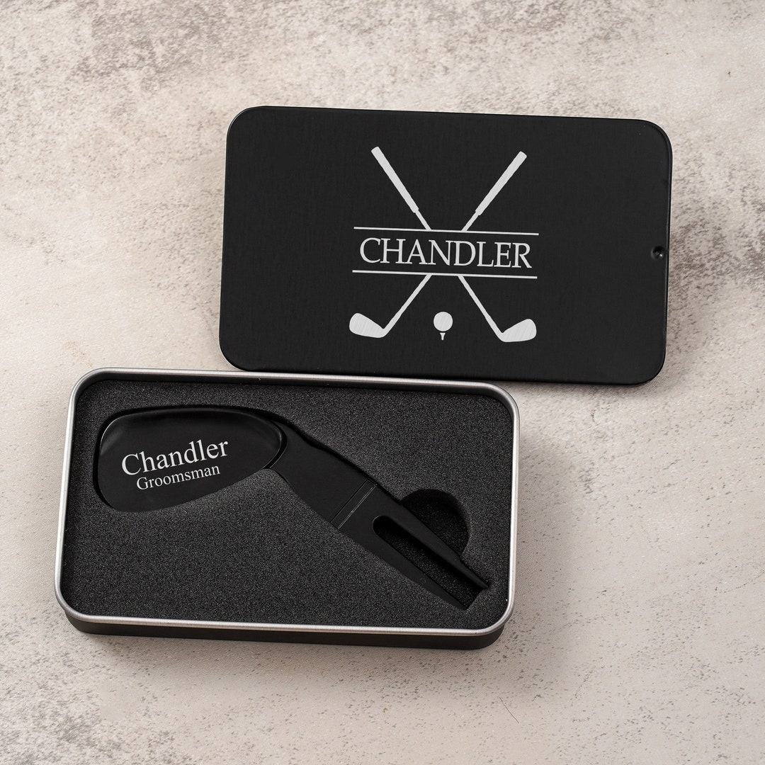 Personalized Groomsmen Golf Divot Tool | Custom Engraved Divot Tool ...