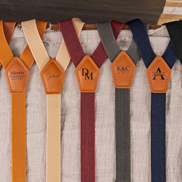 Custom Suspenders - Etsy