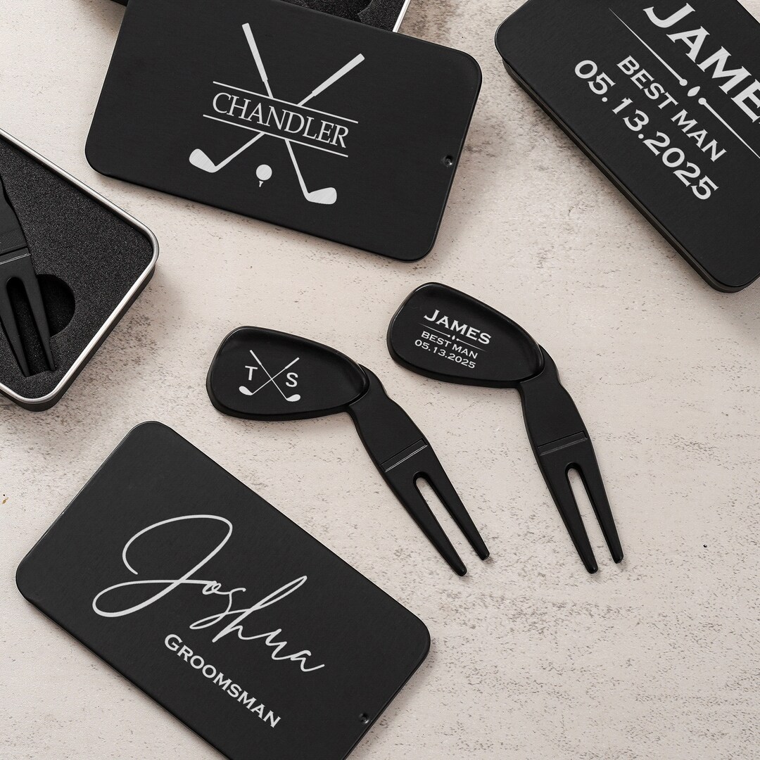 Personalized Golf Divot Repair Tool, Pitch Mark Repair, Custom Gift for ...