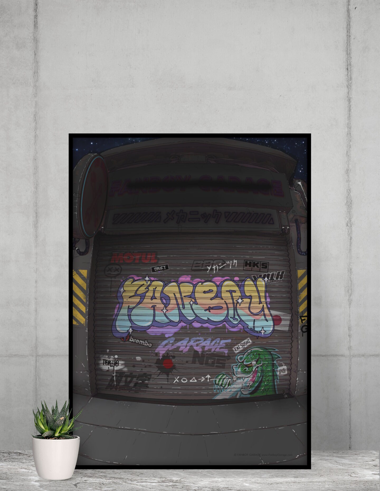 JDM Garage-jdm Poster / Japan / Import Car / Cars / Petrolhead / Racing ...