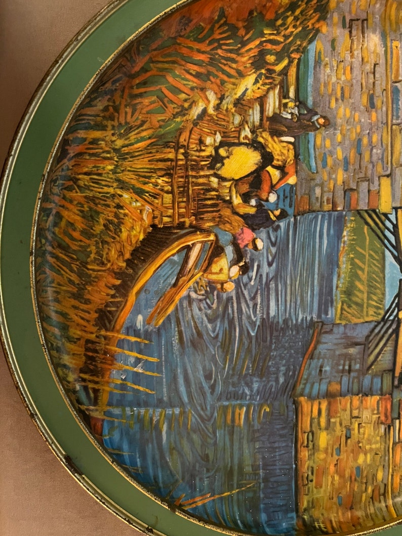 Vincent Van Gogh 1835-1890 the Langlois Bridge at Aries Tray by ...