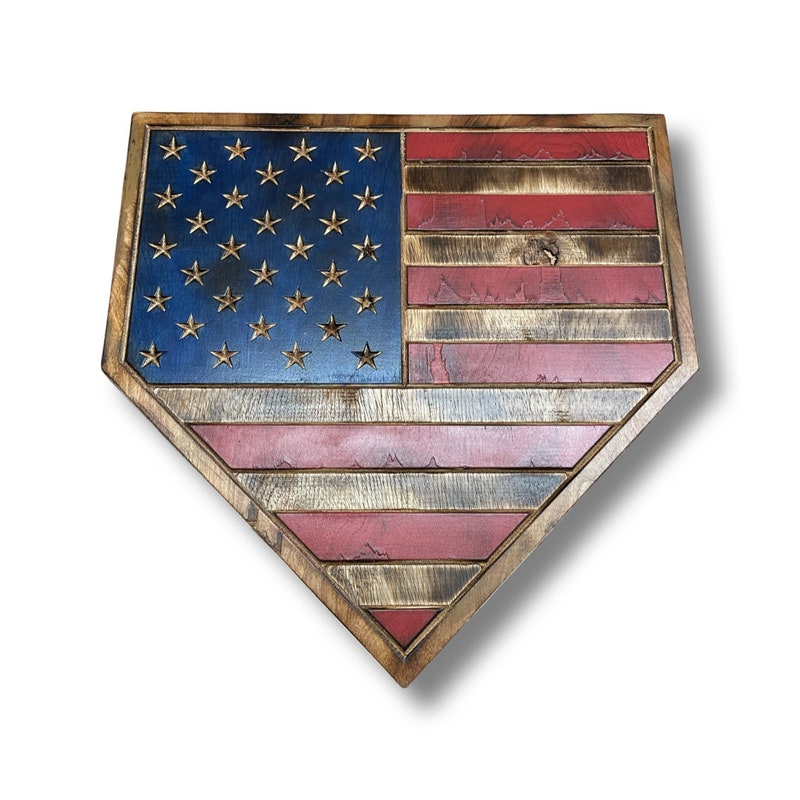 Home Plate Flag - Etsy