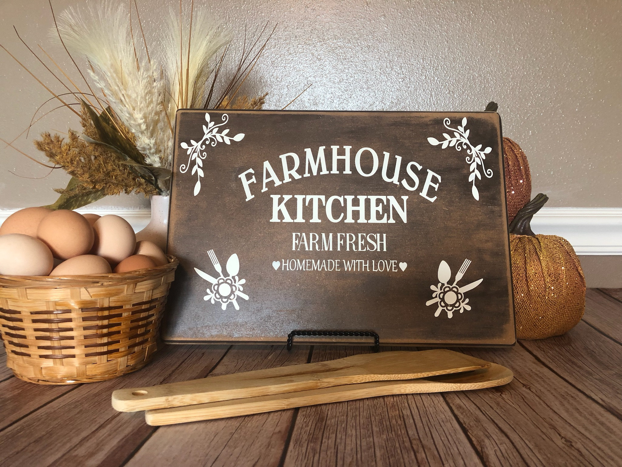 Farm Kitchen Sign Farmhouse Kitchen Sign Rustic Farmhouse Design ...