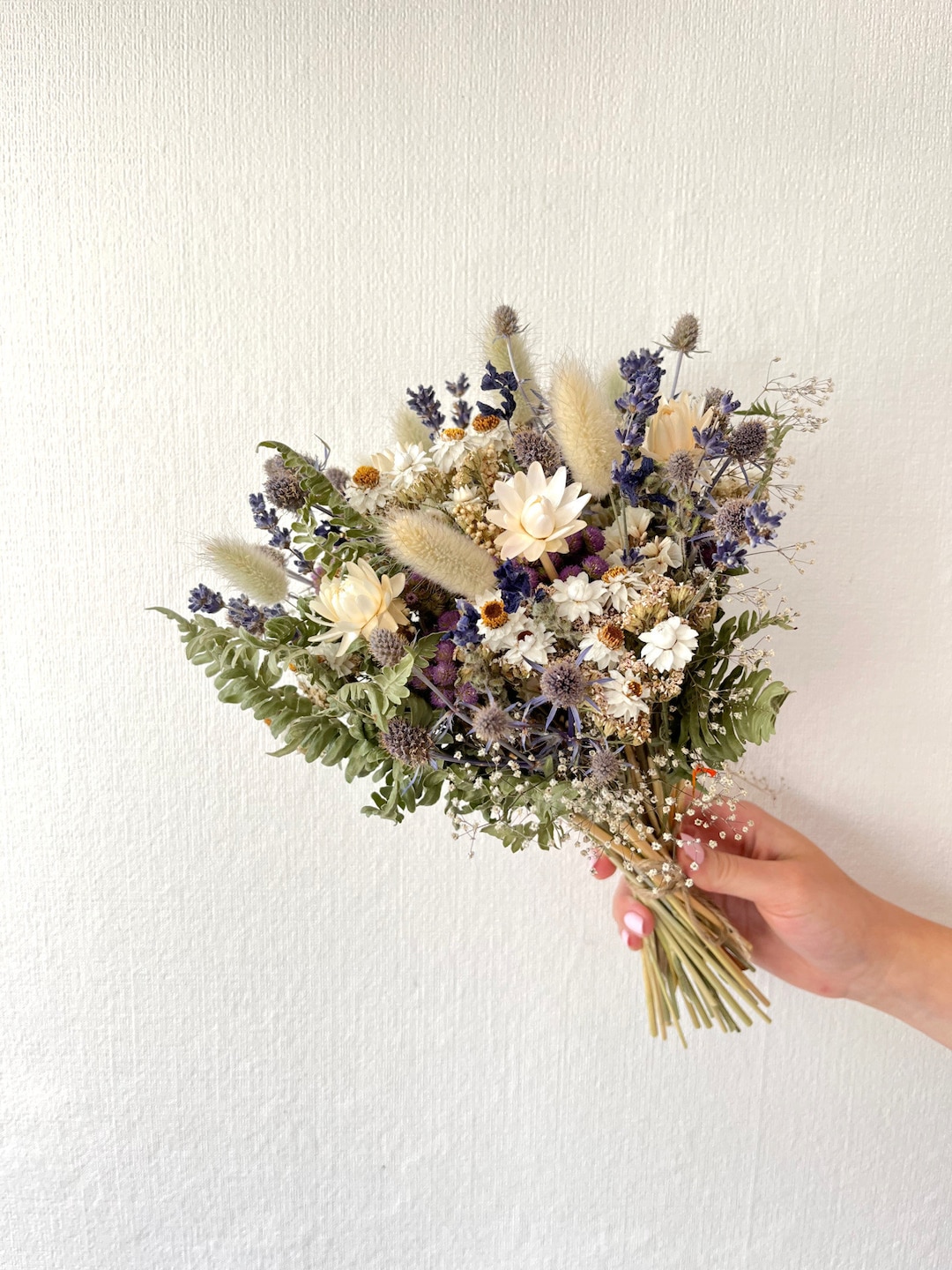 Dried Floral Arrangement Winter Wedding Bouquets Bridesmaids - Etsy