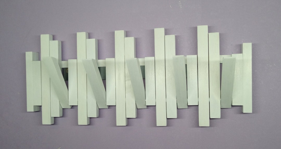 Solid Wood Hooks,coat Rack,piano Keys Shaped Hooks,creative Hooks - Etsy