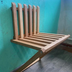 Wall-mounted Folding Chair for Hallways.hallway Bench Transformer ...