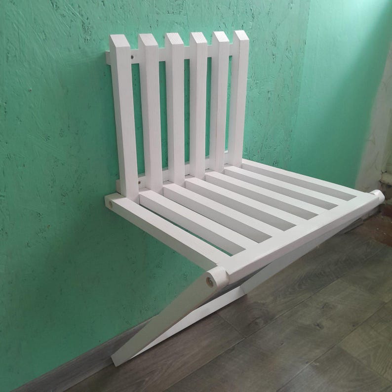 Wall-mounted Folding Chair for Hallways.hallway Bench Transformer ...