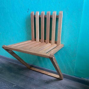 Wall-mounted Folding Chair for Hallways.hallway Bench Transformer ...