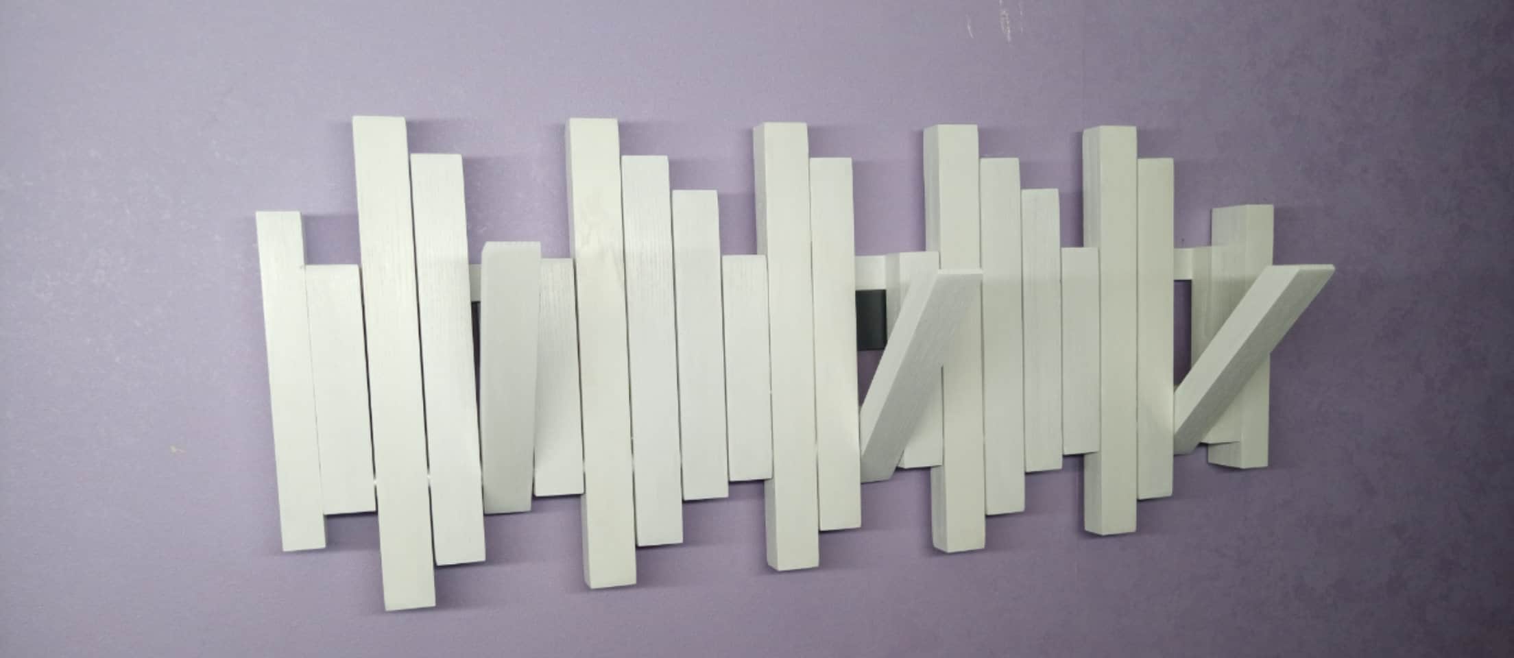 Solid Wood Hooks,coat Rack,piano Keys Shaped Hooks,creative Hooks - Etsy