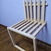 Hallway Bench Transformer, Folding Chair. Natural Wood, Handmade - Etsy
