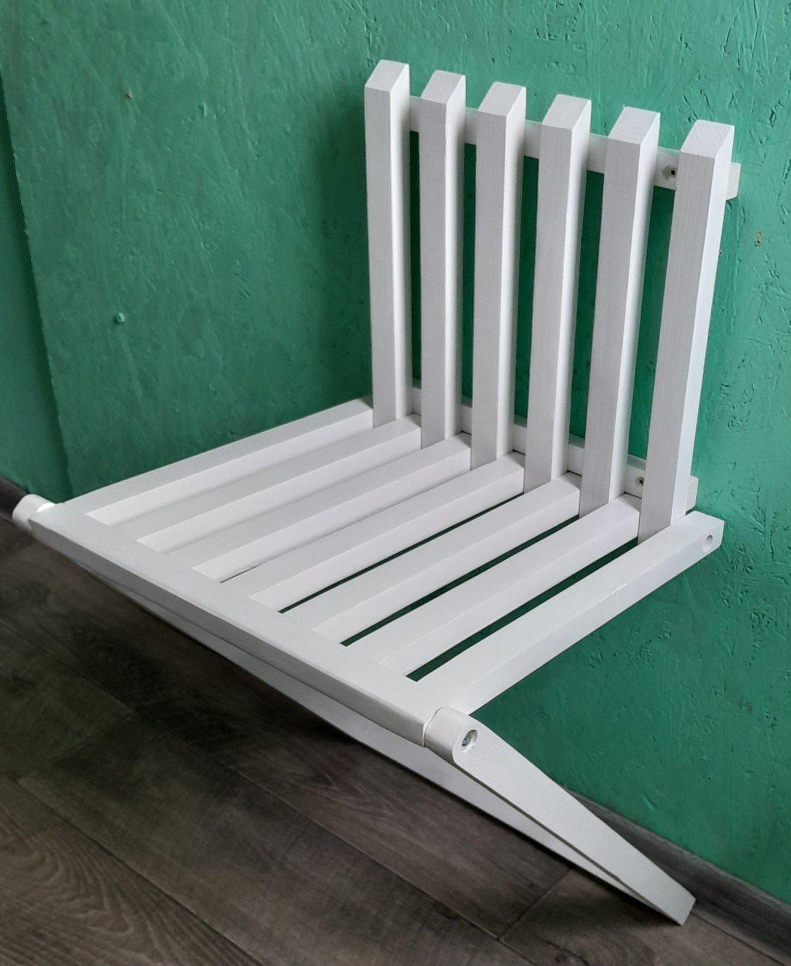 Wall-mounted Folding Chair for Hallways.hallway Bench Transformer ...